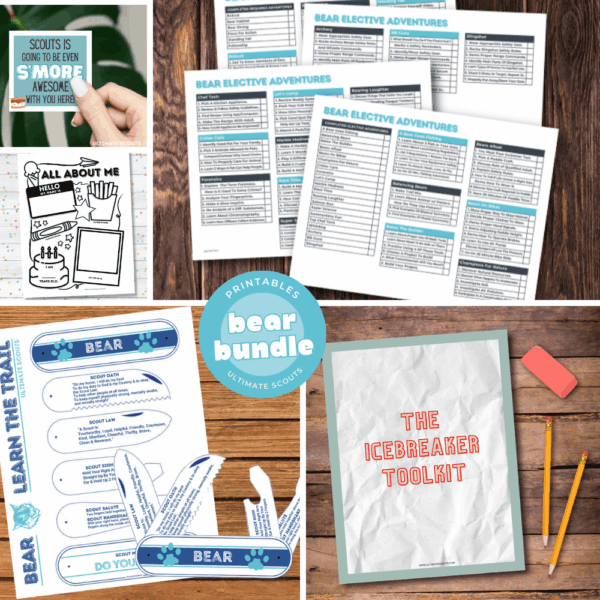 Bear Starter Kit: All-In-One Printable Set – Ultimate Scouts