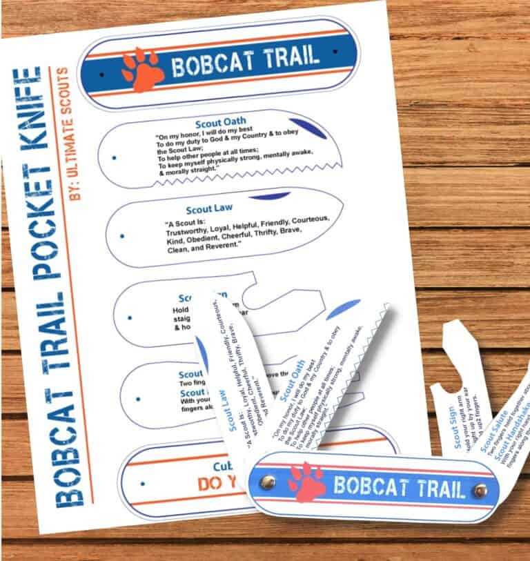 Wolf Cub Scout Requirement Tracking Sheets – Ultimate Scouts