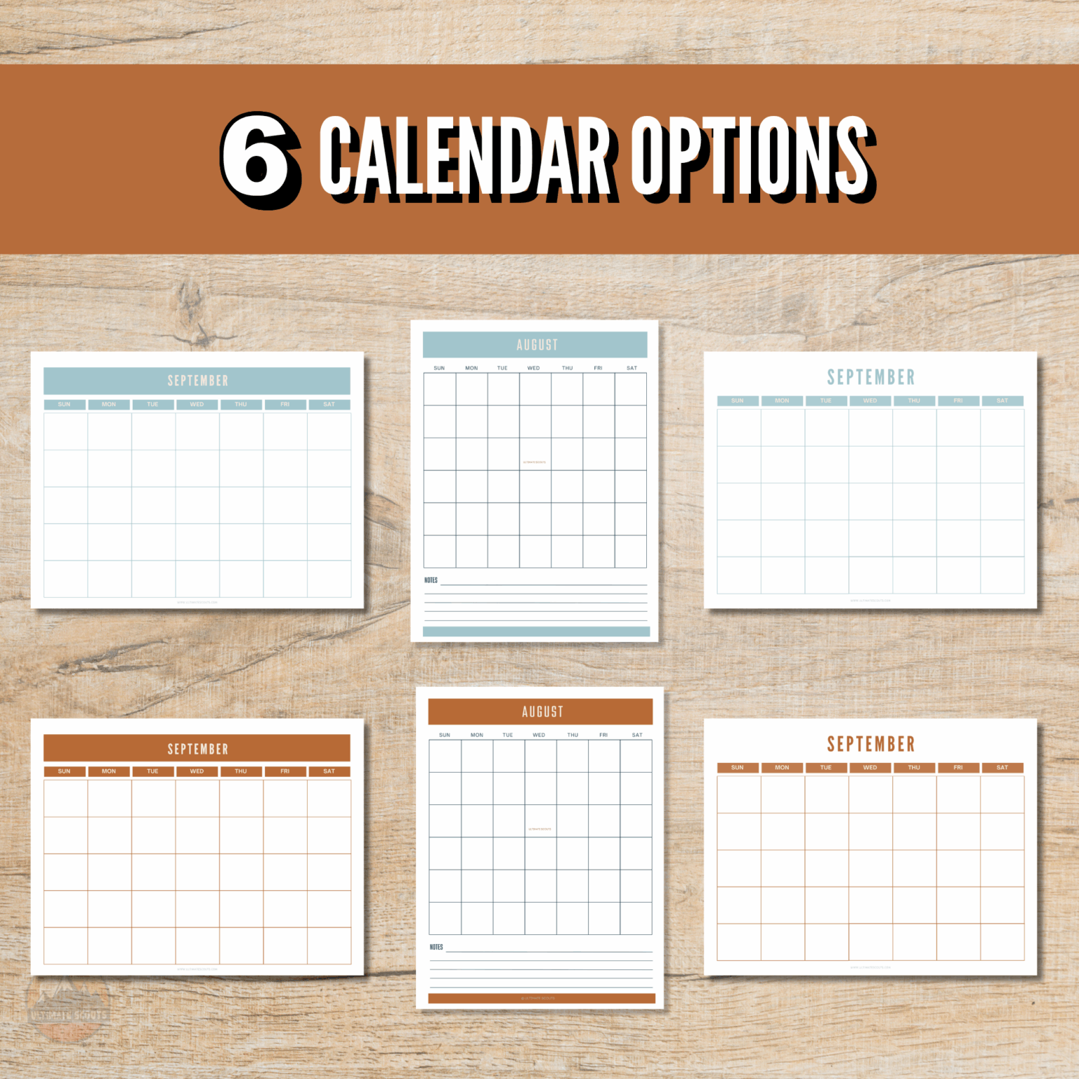 Cub Scout Binder Planner – ADVENTURE Theme – Ultimate Scouts