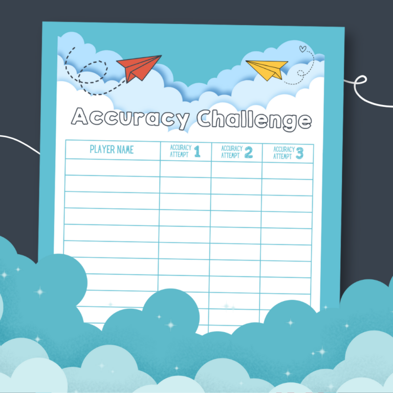 Paper Airplane Challenge Printables – Ultimate Scouts