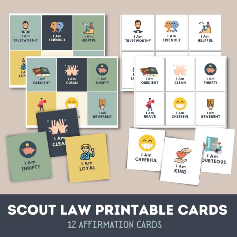 Scout Law Coloring Page – Free Printable – Ultimate Scouts