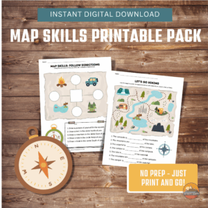 Finding Your Way – Map Skills Printable Pack – Ultimate Scouts