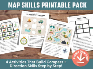 Teach Map Skills the Fun Way: Finding Your Way Wolf Adventure Pack ...