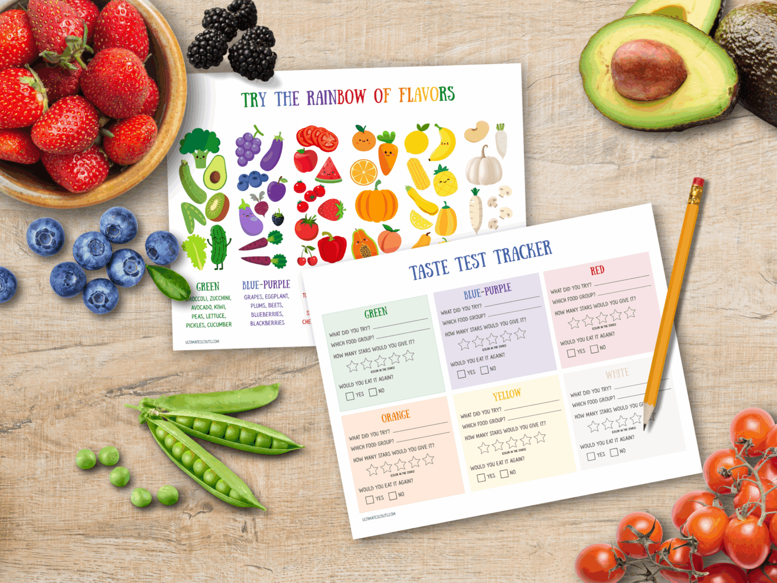 Rainbow Snack Taste Test – Ultimate Scouts