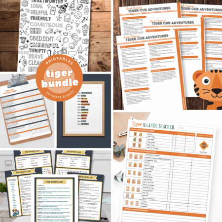 Tiger Starter Kit: All-In-One Printable Set – Ultimate Scouts
