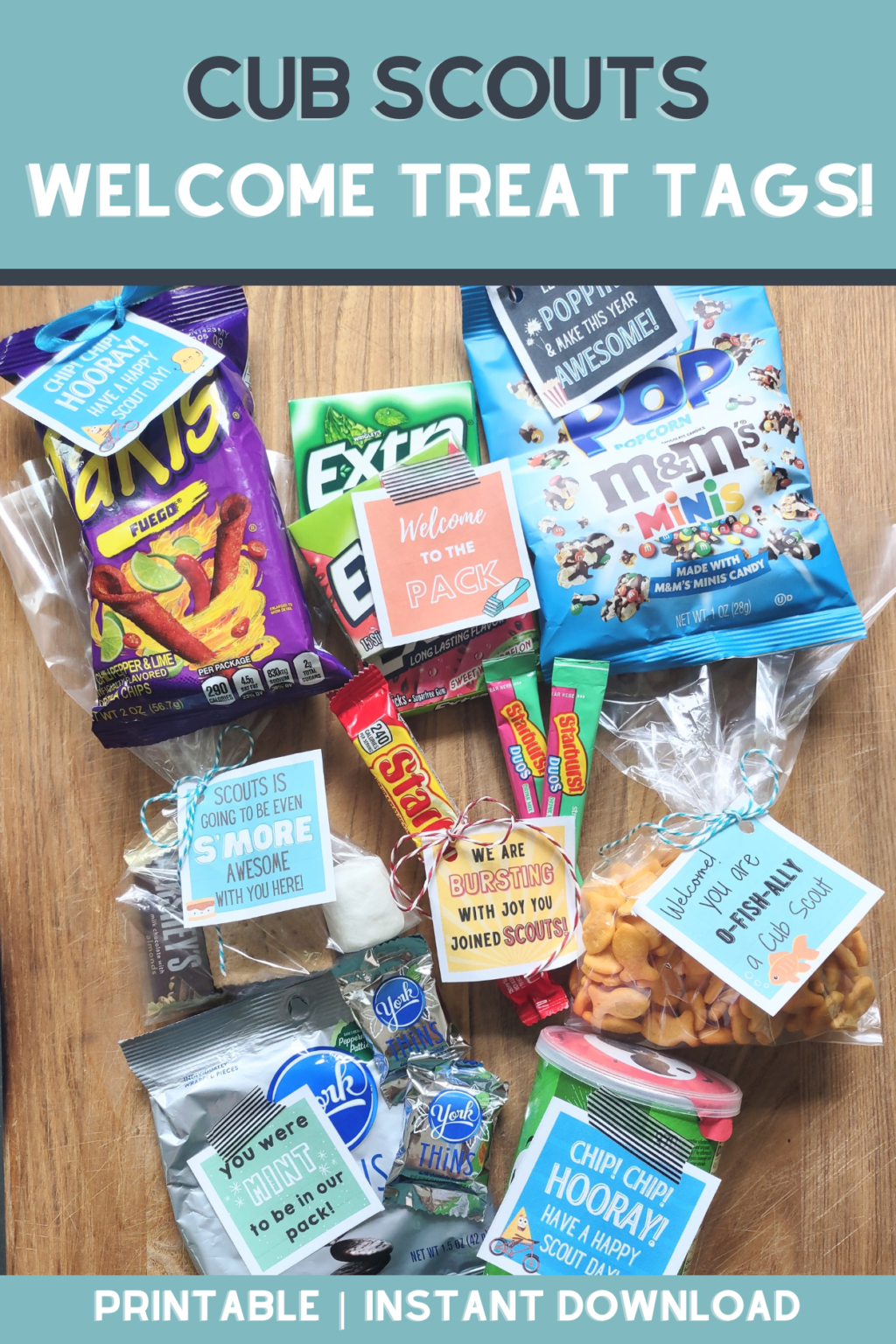 Cub Scout Printable Treat Tags – Ultimate Scouts