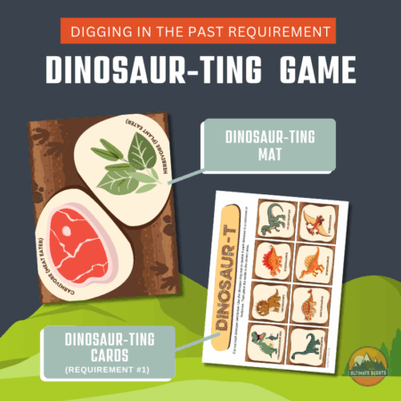 Digging in the Past – Dinosaur Activity Printable Pack – Ultimate Scouts