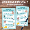 Kids Hiking Essentials Checklist – Ultimate Scouts