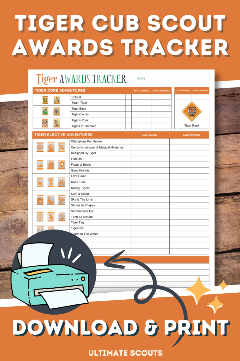 Ultimate Guide To Tiger Cub Scout Awards Checklist (2025) – Ultimate Scouts