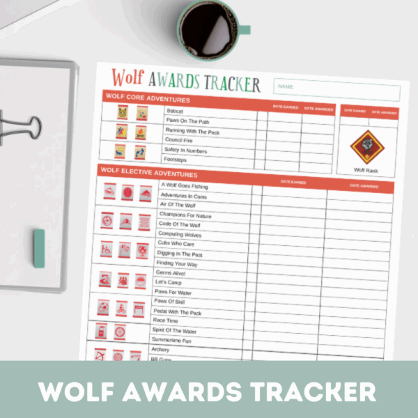 Wolf Starter Kit: All-In-One Printable Set – Ultimate Scouts