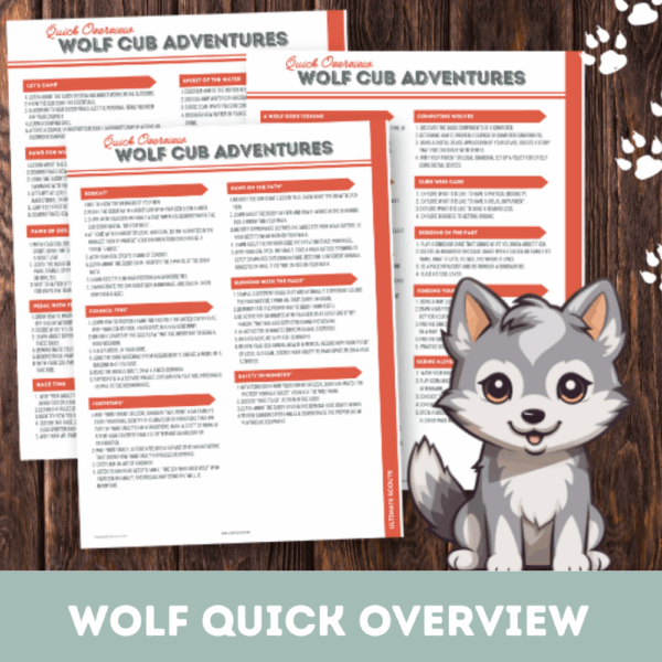 Wolf Starter Kit: All-In-One Printable Set – Ultimate Scouts